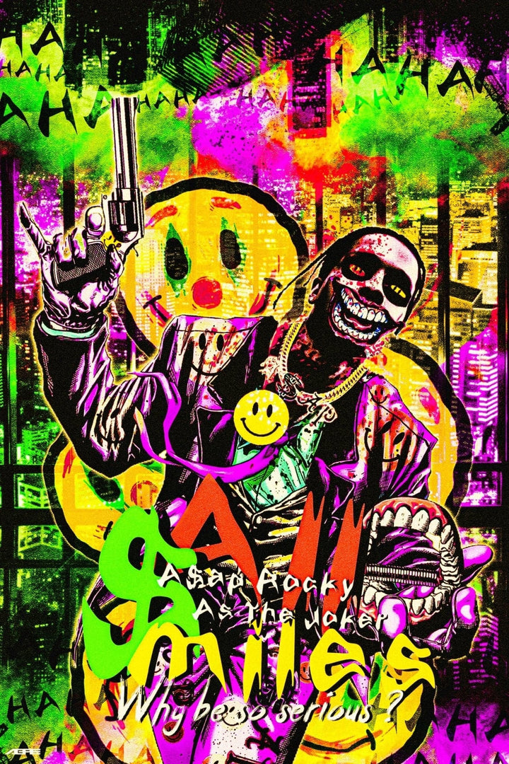 A$AP Rocky ‘Why So Serious’ Poster – Posters Plug