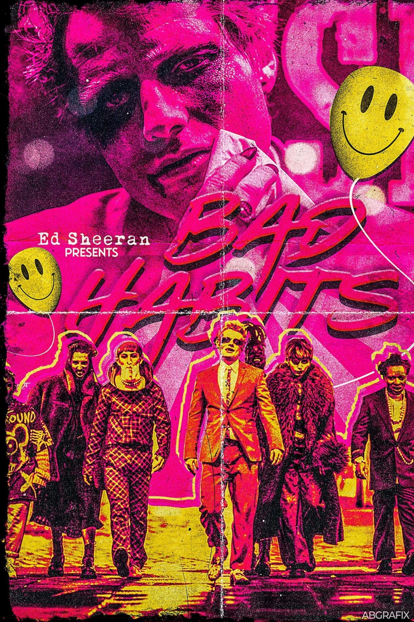 Ed Sheeran ‘Bad Habits’ Poster – Posters Plug