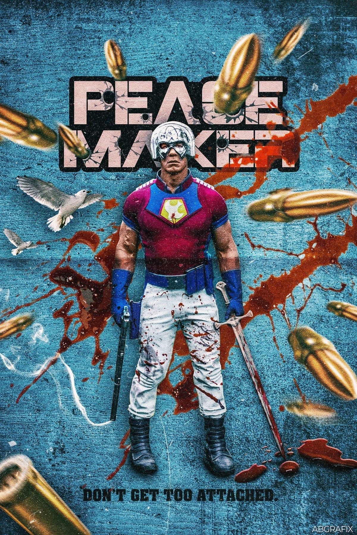 Peacemaker ‘Suicide Squad’ Movie Poster – Posters Plug