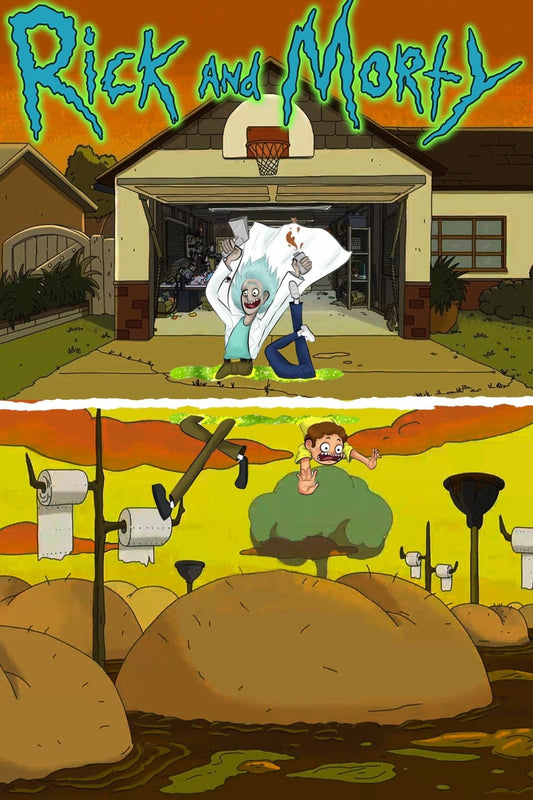 Rick and Morty 'Teleportation' Poster – Posters Plug