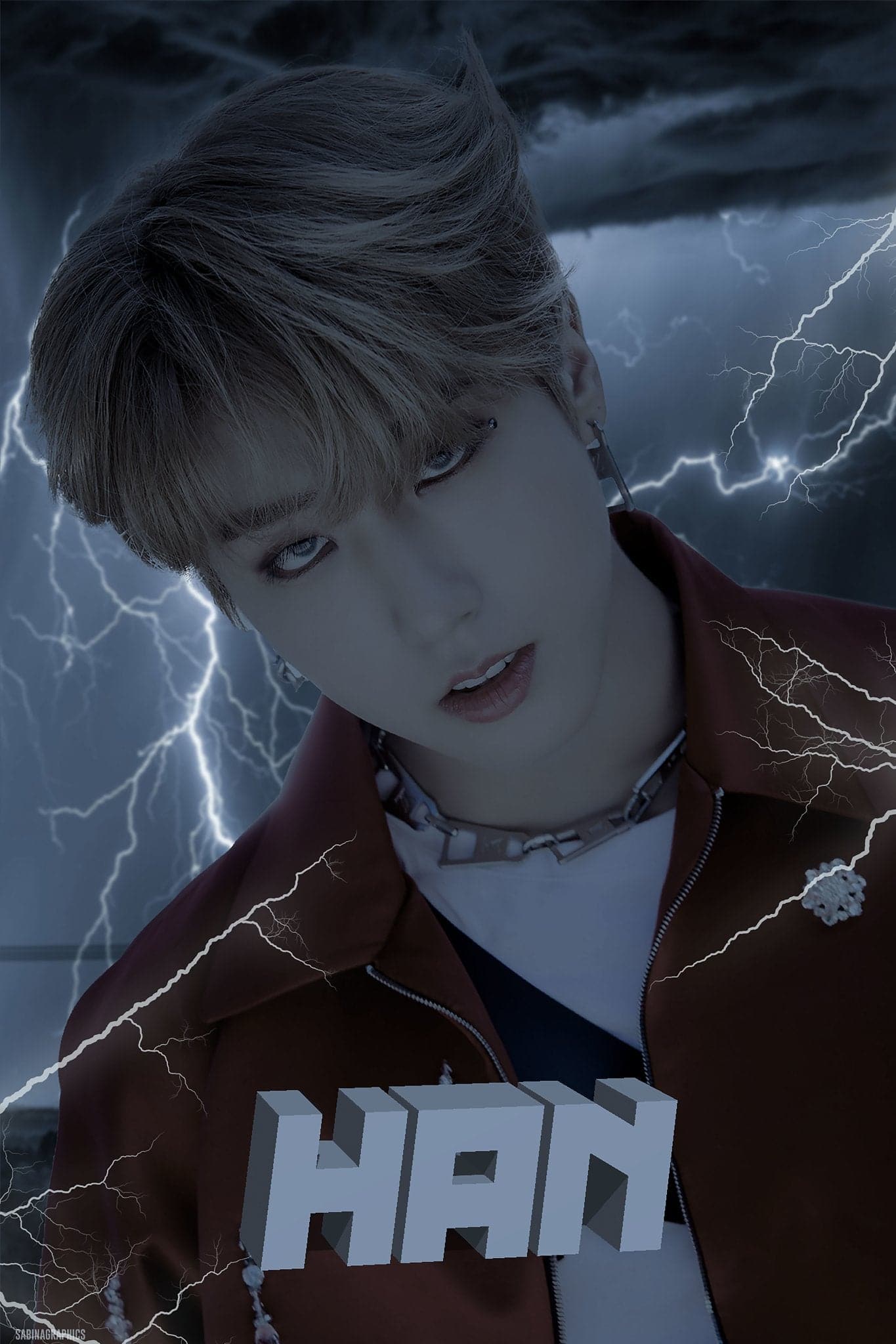 Stray Kids ‘Han’ Thunder Poster – Posters Plug
