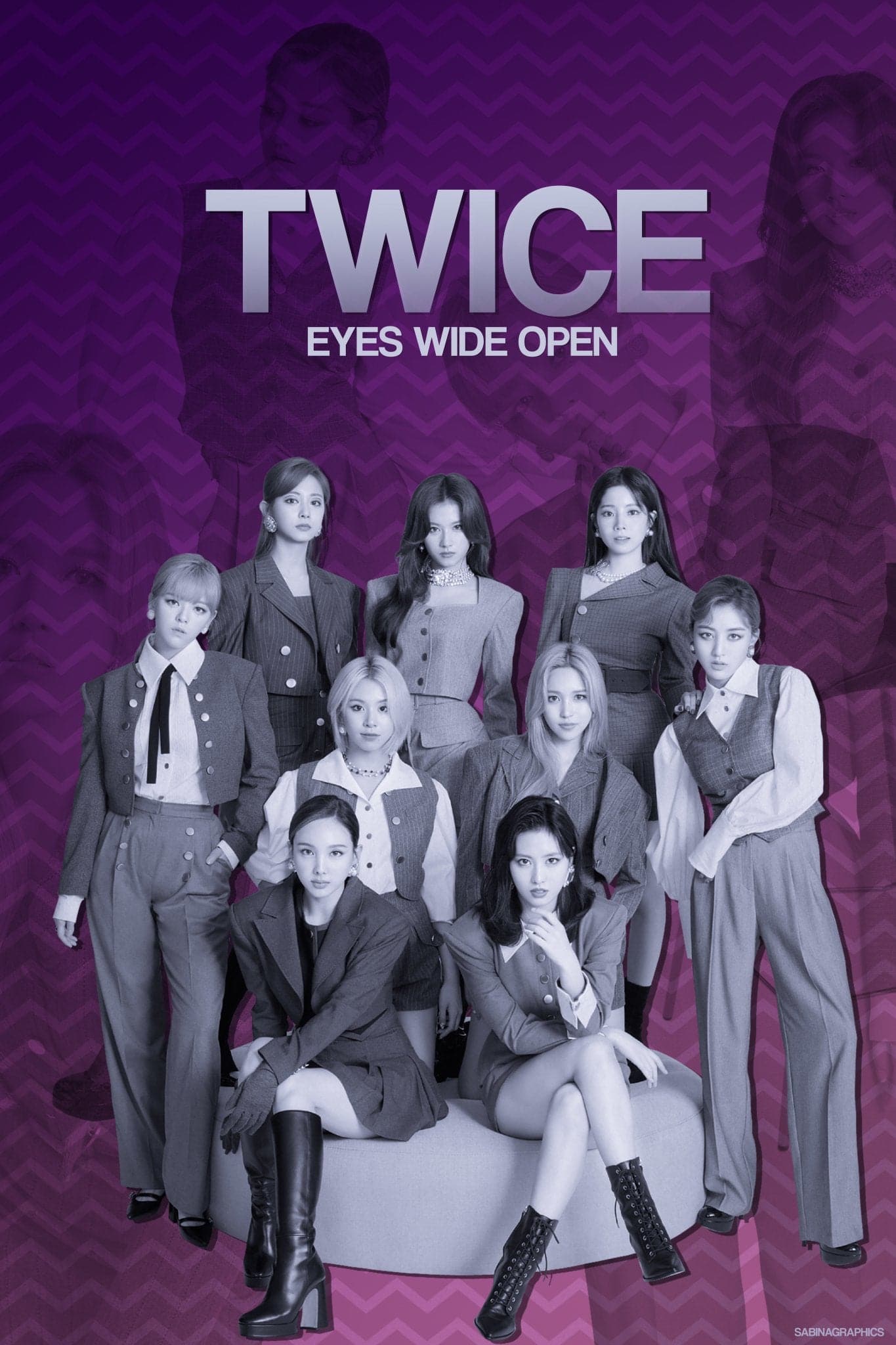 Twice ‘Eyes Wide Open’ Poster – Posters Plug